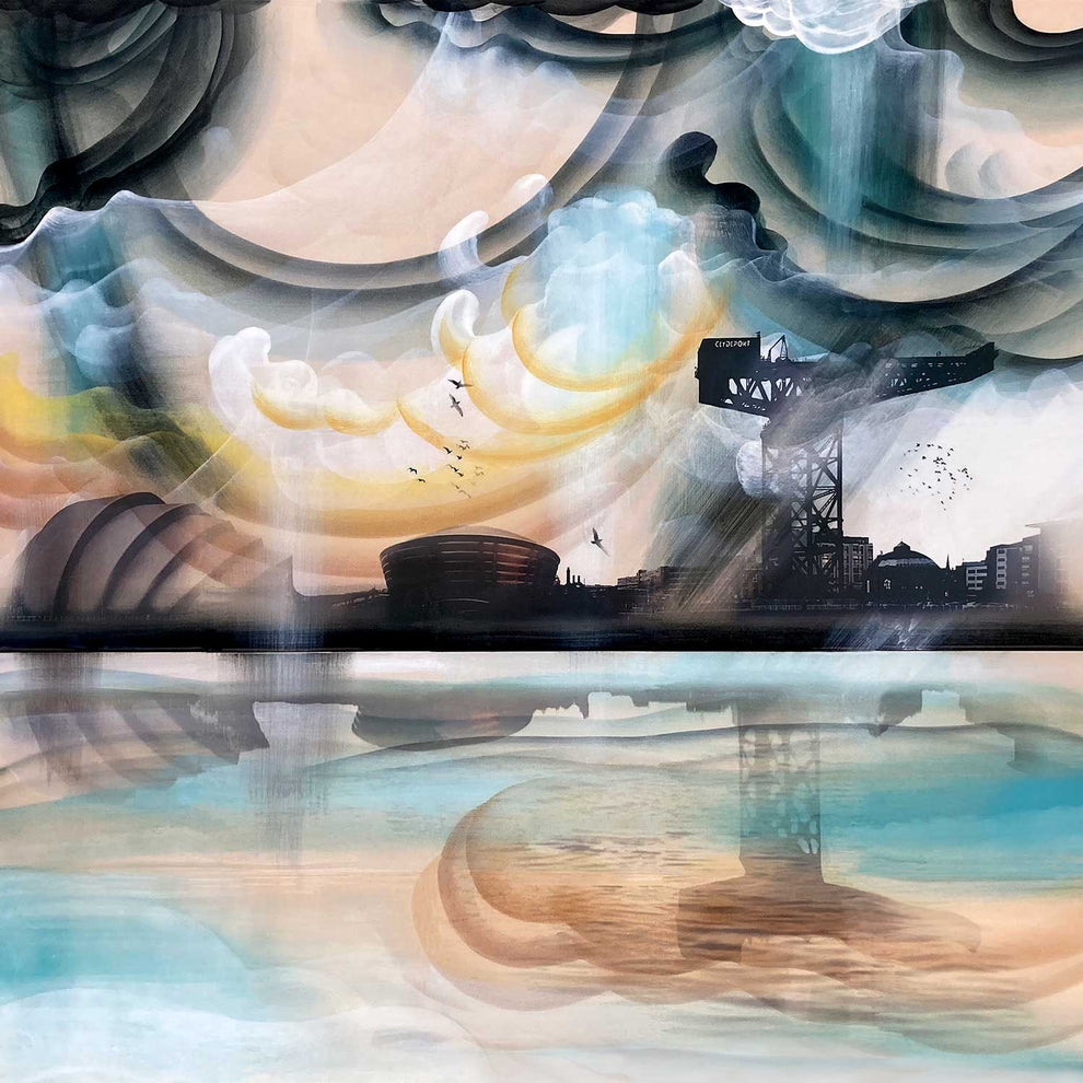 Glasgow Waterfront by Esther Cohen – Art Prints Gallery