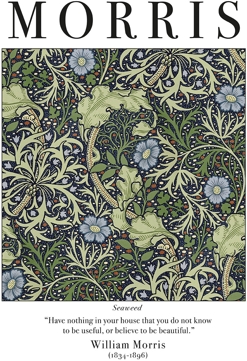 Seaweed by William Morris – Art Prints Gallery