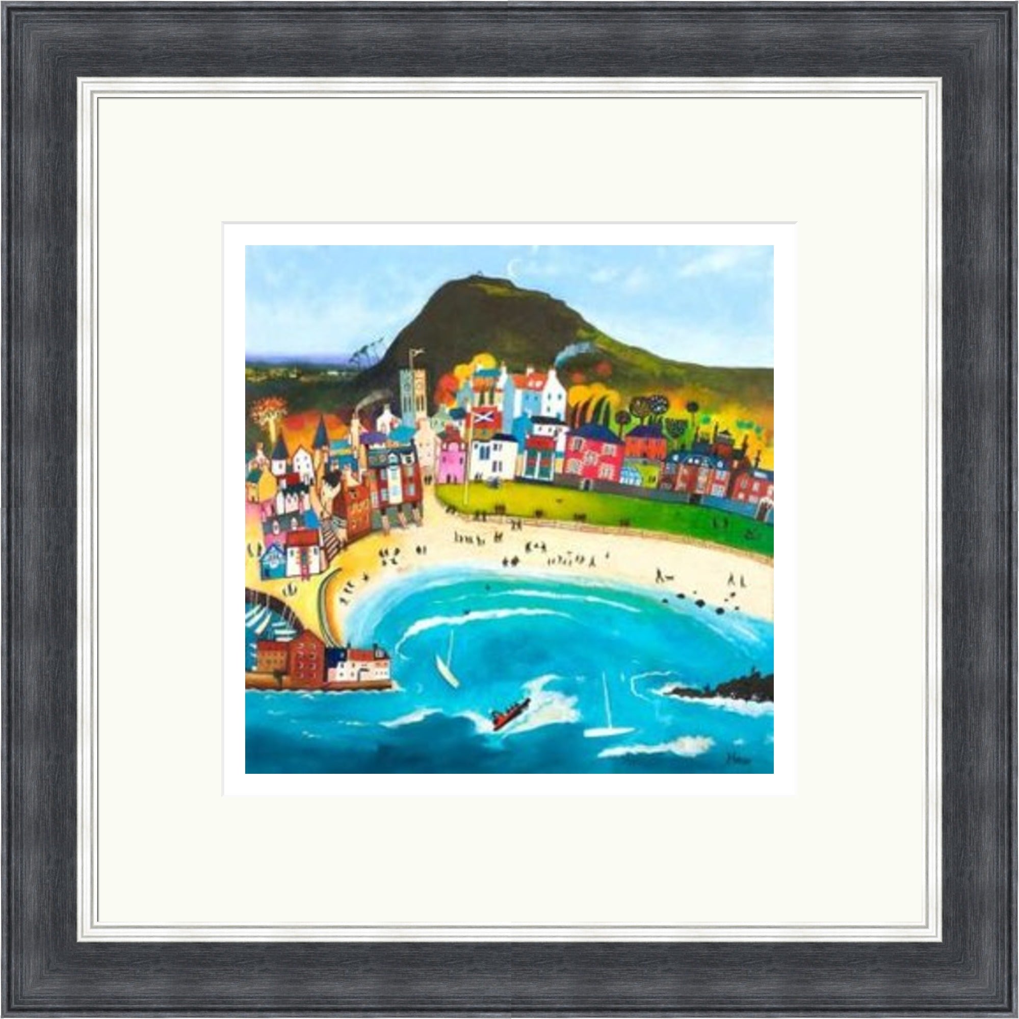 Day Out, North Berwick by Rob Hain – Art Prints Gallery