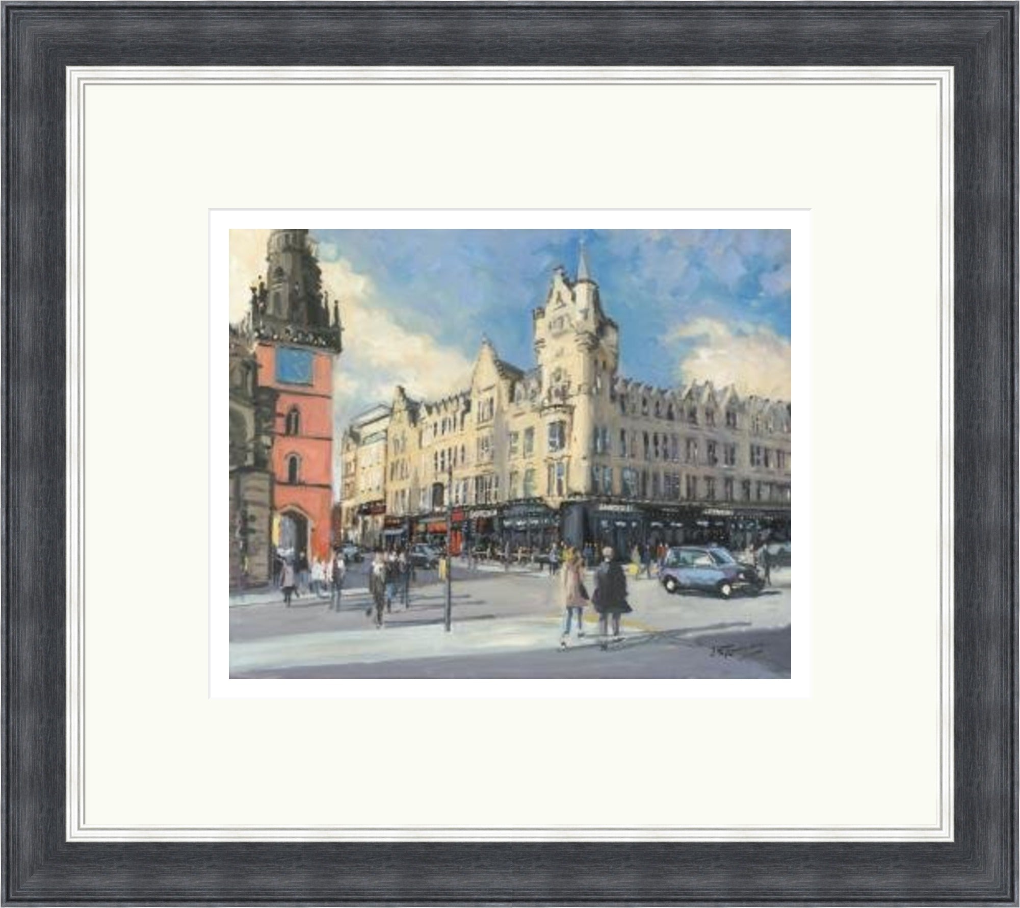 Sunny Afternoon Argyll Street, Glasgow by James Somerville Lindsay ...